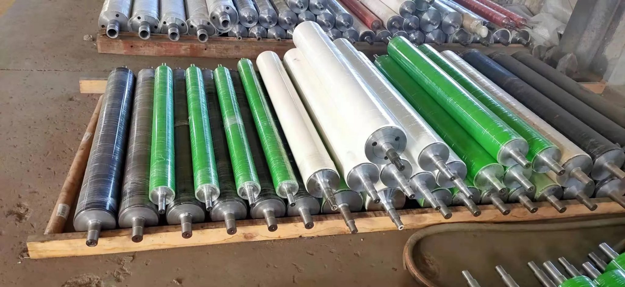 Customized rubber rollers of various specifications, wear-resistant and ...